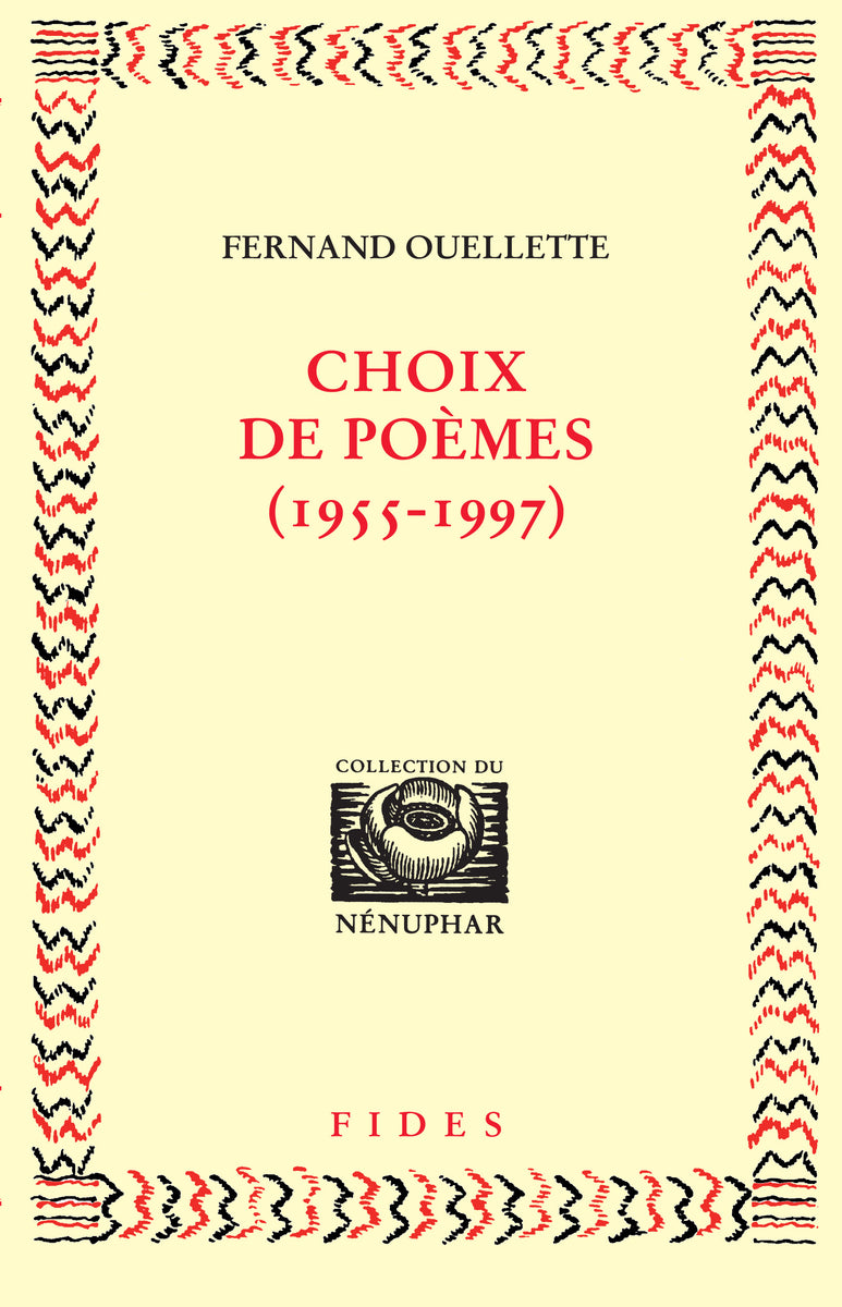 Choix de poèmes (1955-1997) – editionsfides